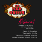 Menu – The Red Onion